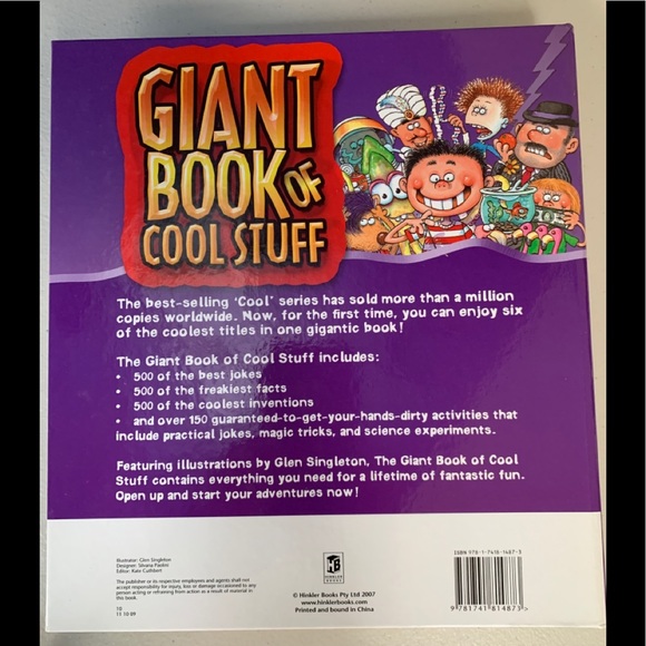 Accents | Giant Book Of Cool Stuff Six Books In One | Poshmark